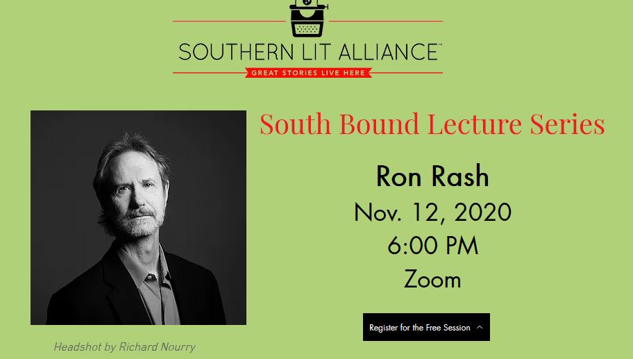 Southern Lit Alliance presents Ron Rash – Chattanooga Writers' Guild
